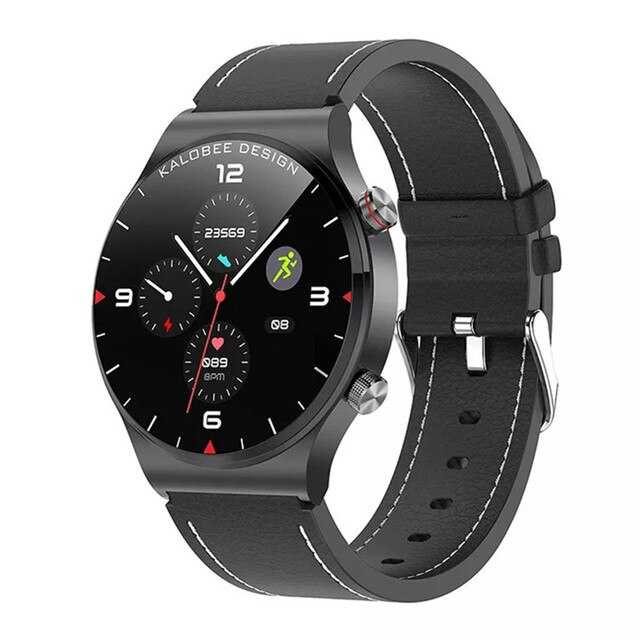 Jual SKMEI KALOBEE Smartwatch Sport Health Monitoring Leather Strap ...