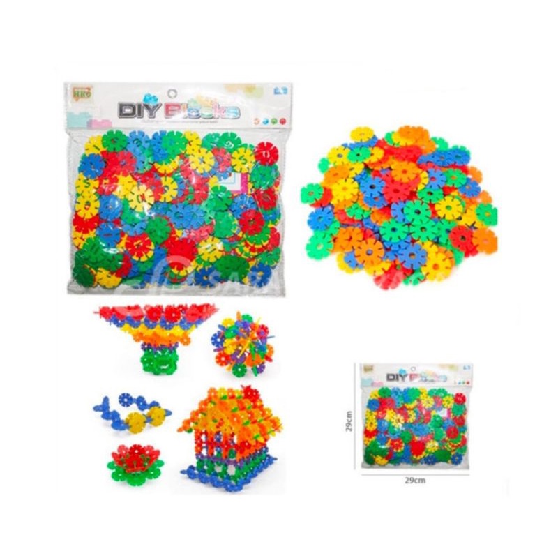 Jual Mainan Kreatifitas anak Bombik / Bombiq / Puzzle Bunga / Puzzle ...