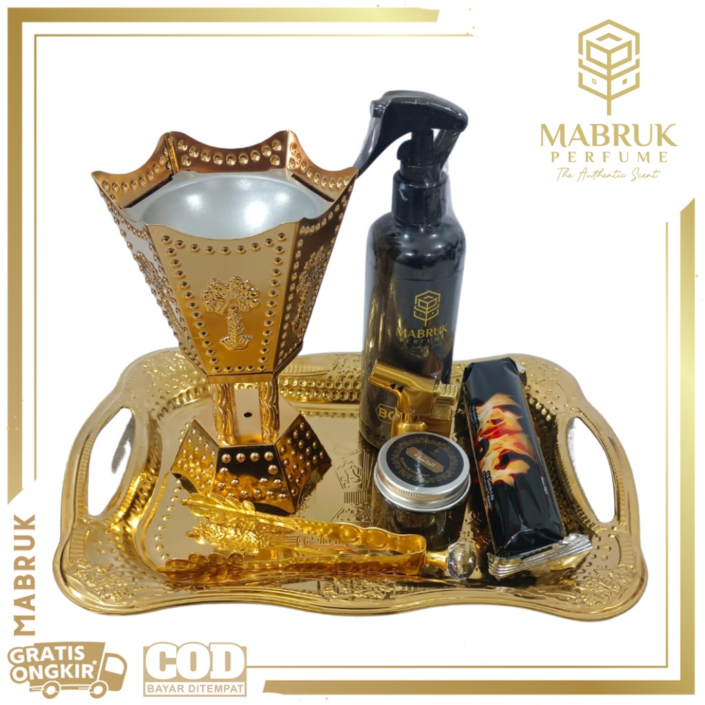 Jual Paket Buhur Murah 1 Set Bukhur Dupa Areng Magic Bakhoor Kiswah ...