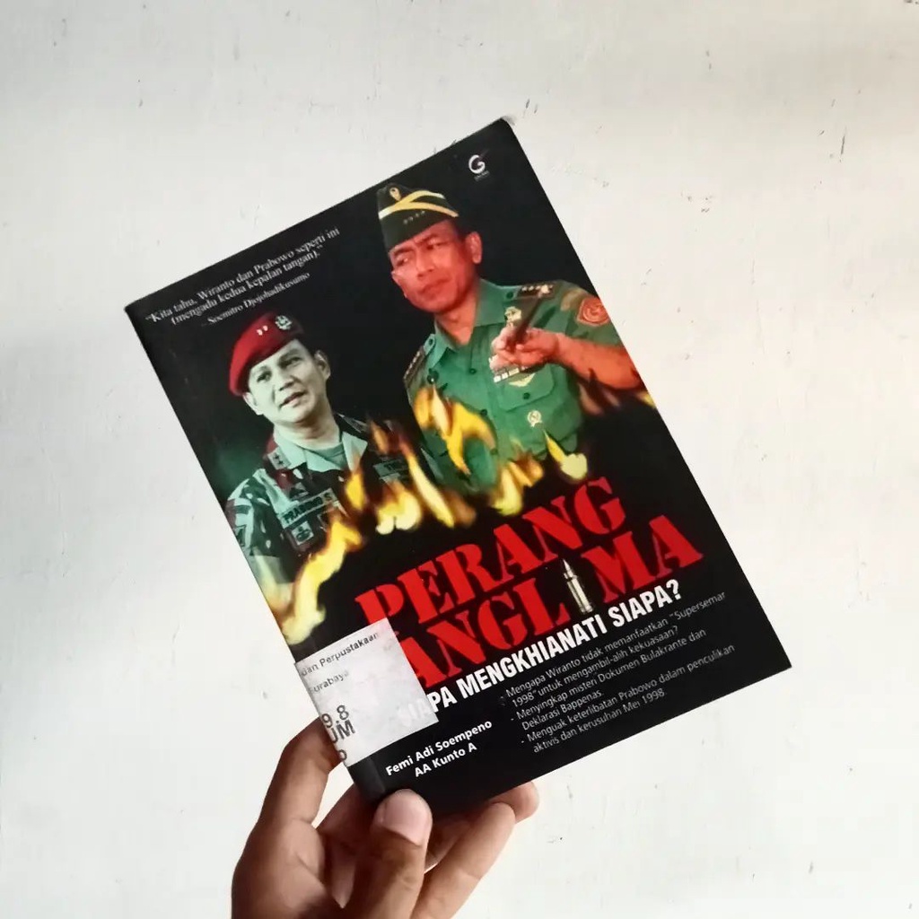 Jual Perang Panglima Siapa Menghianati Siapa? | Femi Adi Soempeno & A.A ...