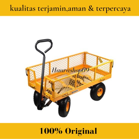 Jual Troli barang 300 kg/troli besi/Troli serbaguna/troli daging/buah ...