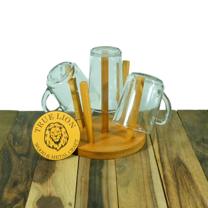 Jual STAND GELAS KAYU / TEMPAT GELAS MINIMALIS | Shopee Indonesia