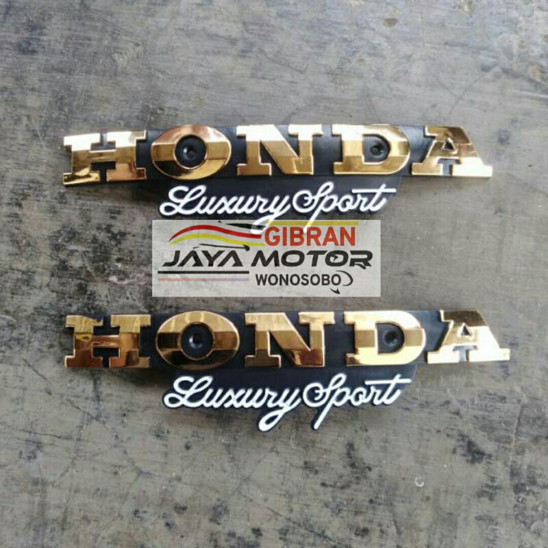 Jual EMBLEM TANGKI GL PRO LUXURY SPORT BAHAN PLASTIK | Shopee Indonesia