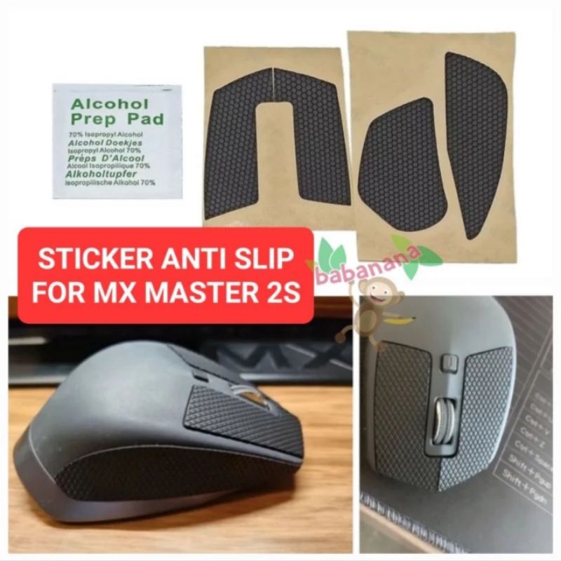Jual Stiker Non Slip Mouse Logitech MX Master 2S Sweatproof Anti ...