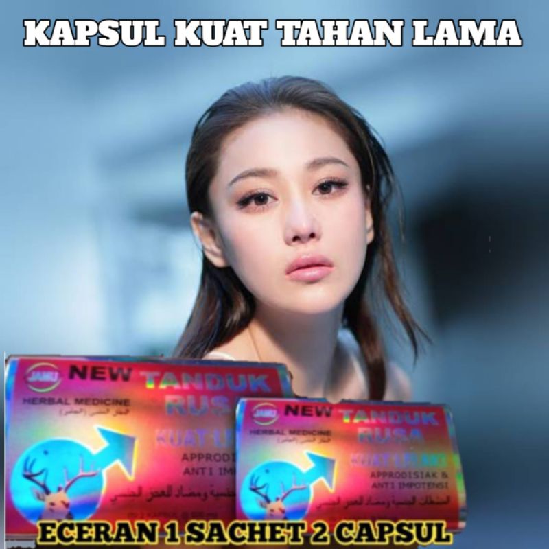 Jual kapsul kuat lelaki kuat tahan lama eceran 1 sachet isi 2capsul original produk | Shopee ...