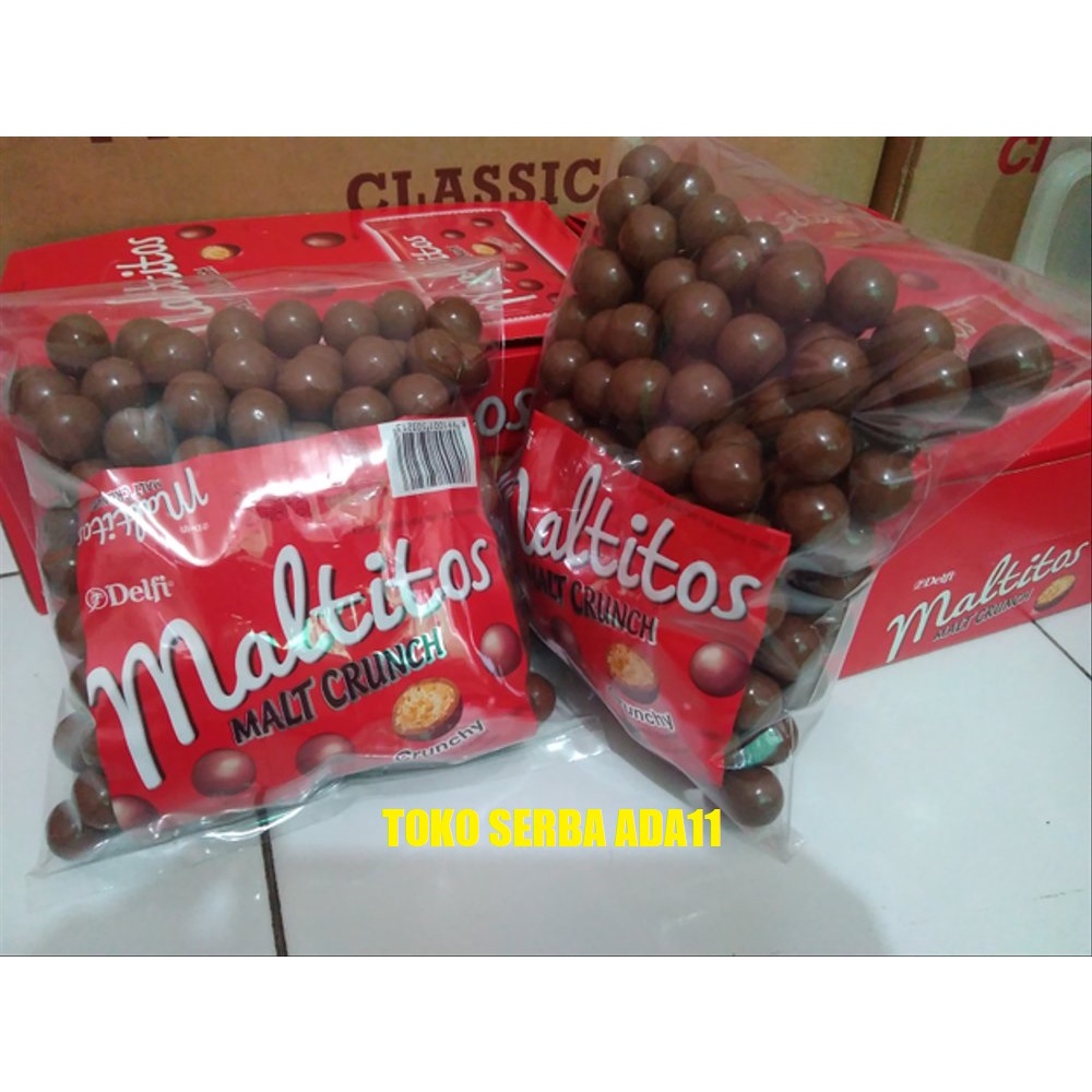 Jual Coklat Delfi Maltitos Cokelat Kiloan Original Kemasan 500 Gram ...
