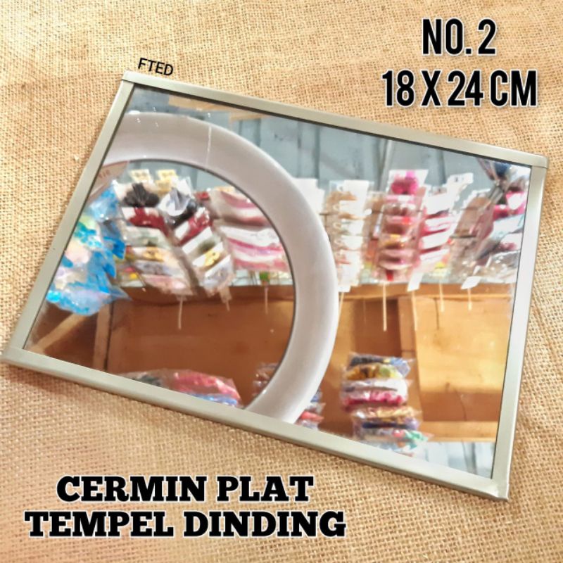 Jual CERMIN PLAT TEMPEL DINDING JADUL 18x24cm | Shopee Indonesia