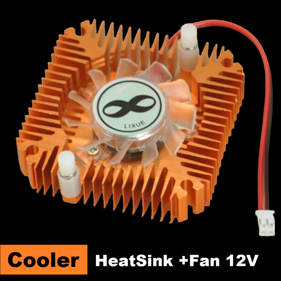 Jual Cooler Heatsink Fan Kipas Pendingin VGA PROCESSOR CPU Amplifier IC ...