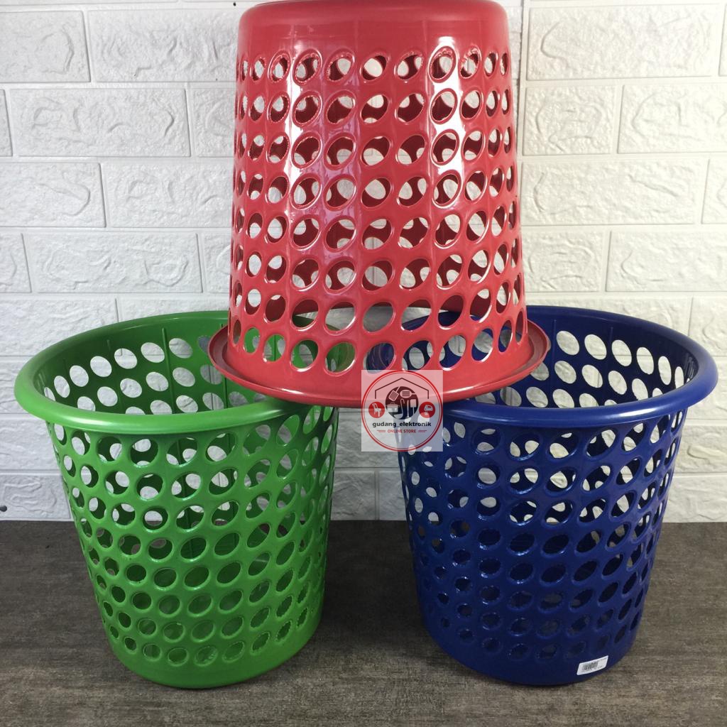 Jual Tong Sampah Plastik Murah Keranjang Sampah Emerald Super DX Tabitha KRJ-SPR19 | Shopee ...