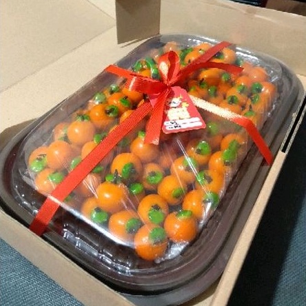 Jual Kue Lukchup Mini Thailand isi 100 Look choup Model Jeruk Imlek CNY ...