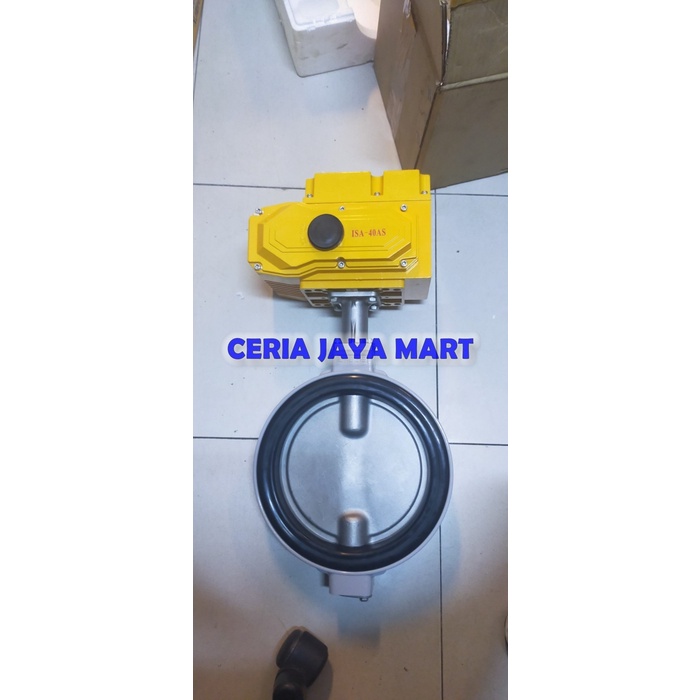 Jual Actuator Motorized Electric Butterfly Valve KITZ 4 Inch JIS 10K ...