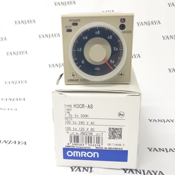 Jual TIMER OMRON H3CR-A8/220VAC.8PIN | Shopee Indonesia
