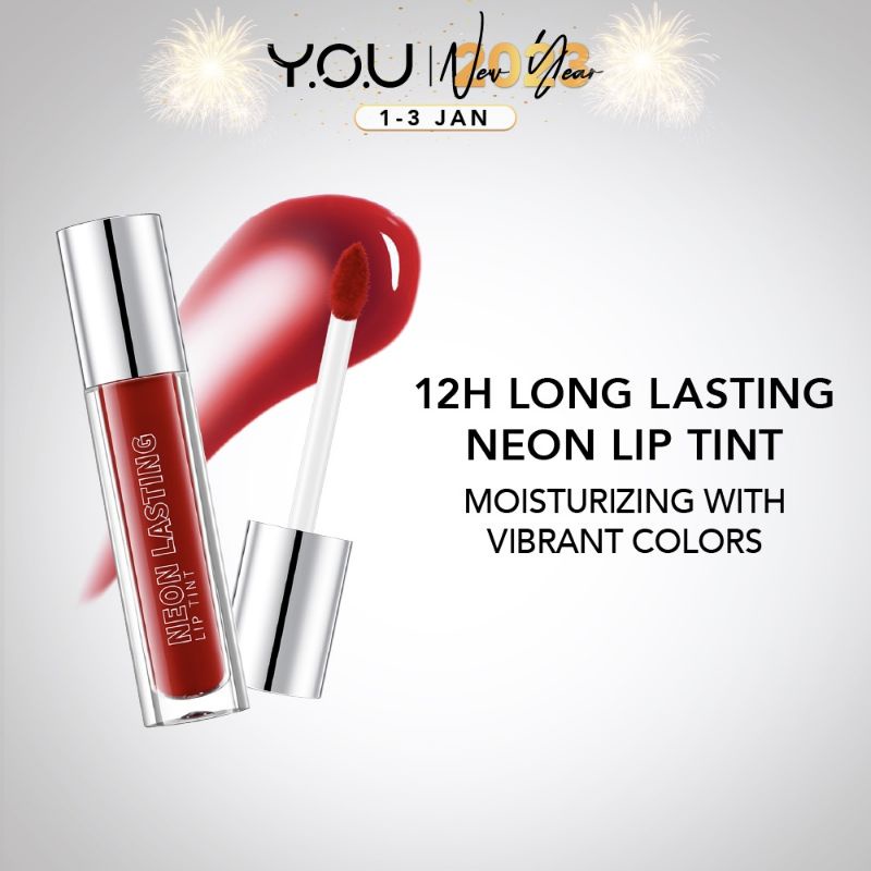 Jual YOU Neon Lasting Lip tint // Tahan lama 12 jam | Shopee Indonesia