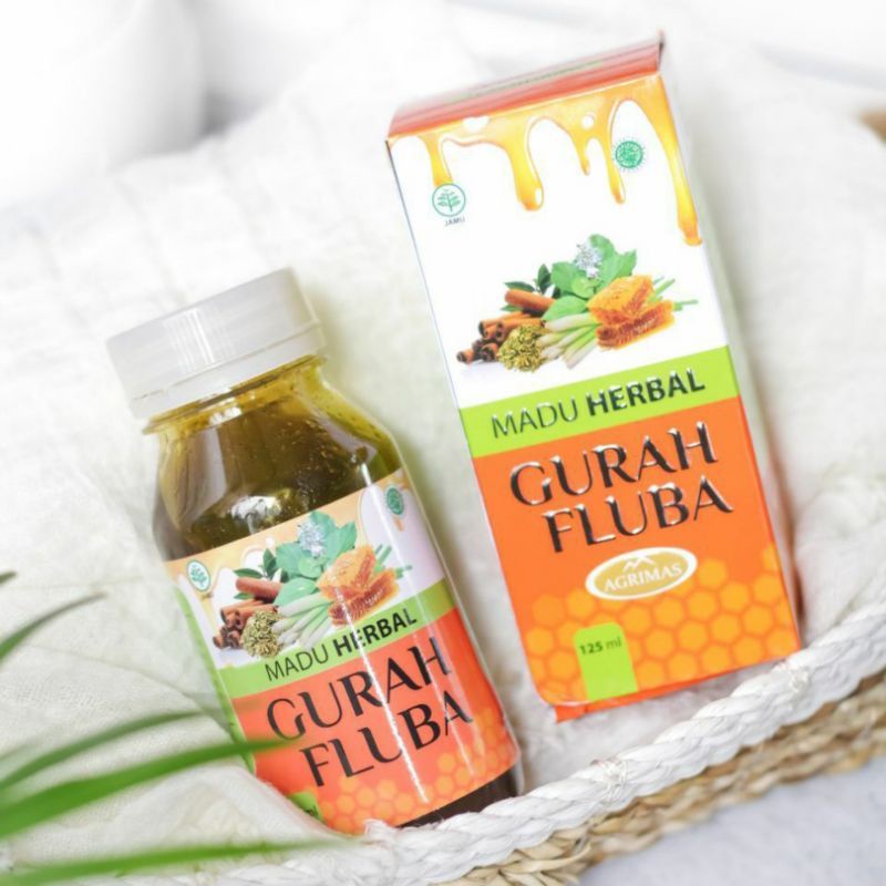 Jual Madu Herbal Gurah Fluba 125 gram Original - Atasi Batuk dan Flu ...