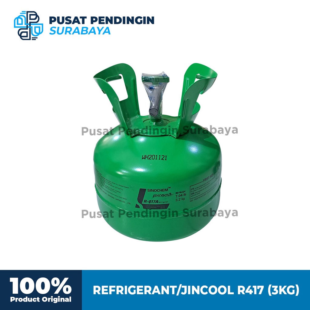 Jual REFRIGERANT JINCOOL R417 3KG - JINCOOL R417 3KG - FREON ...