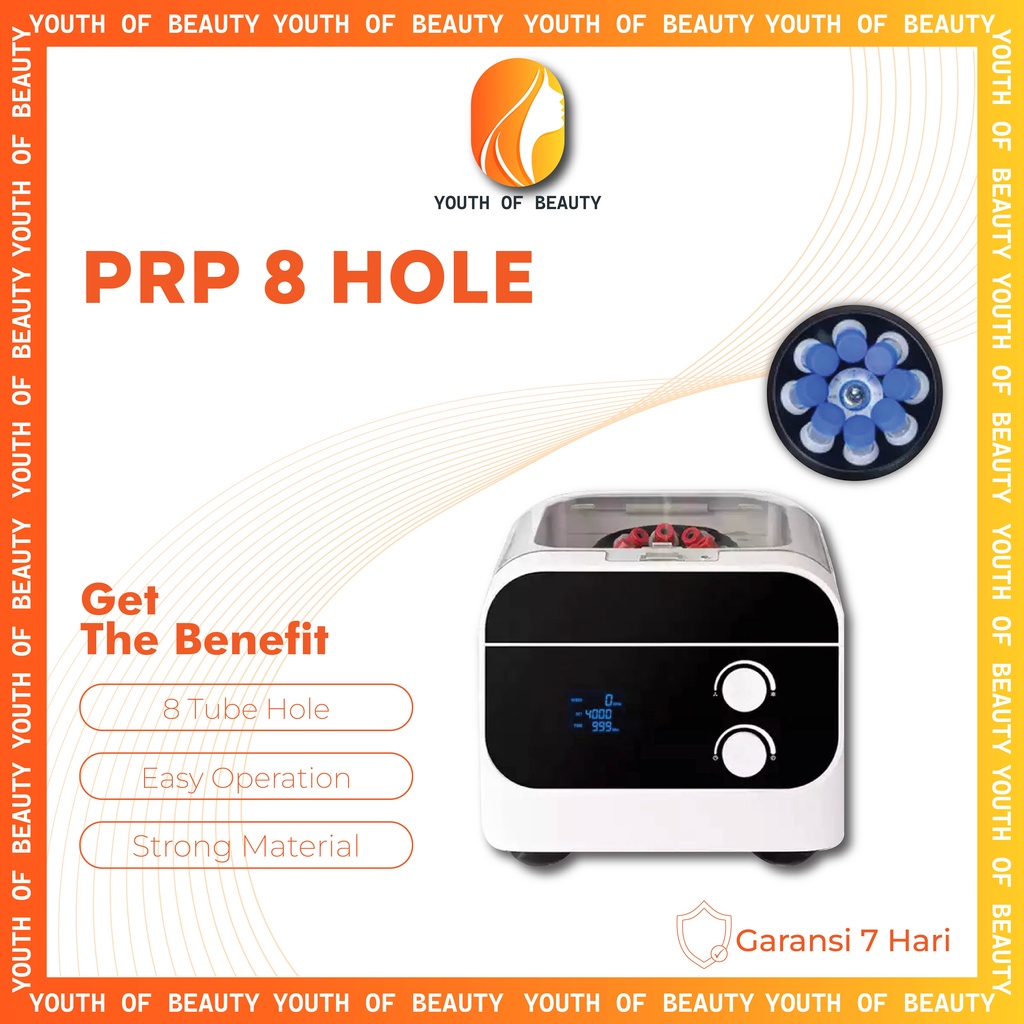 Jual Alat Perawatan Kecantikan Plasma Darah Prp Centrifuge 8 Hole ...