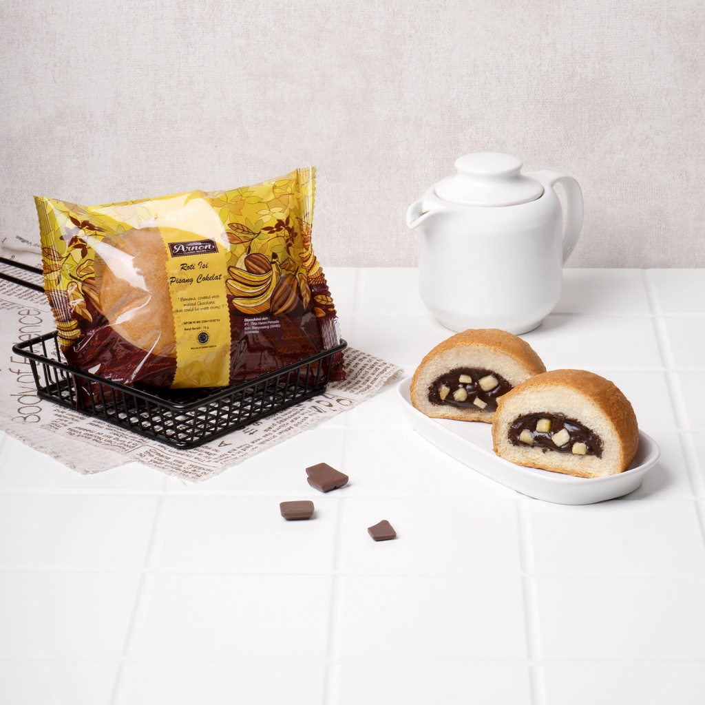 Jual Roti Pisang Coklat Arnon Bakery 70gr | Shopee Indonesia
