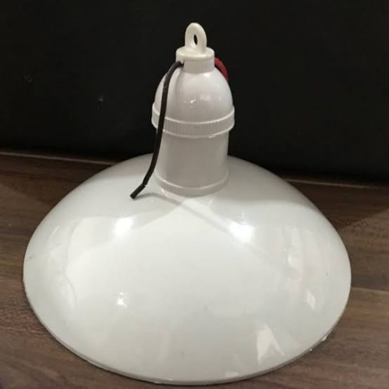 Jual FITTING KAP LAMPU GANTUNG OUTDOOR E27 / FITTING + KAP LAMPU PVC ...