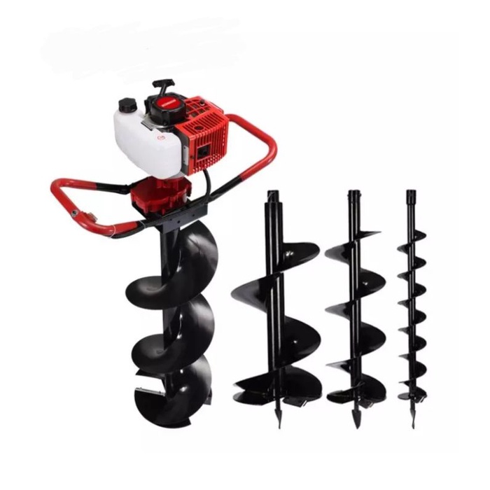 Jual MESIN BOR TANAH BIOPORI MATSUMOTO MED 680 + MATA BOR 12" 300MM ...