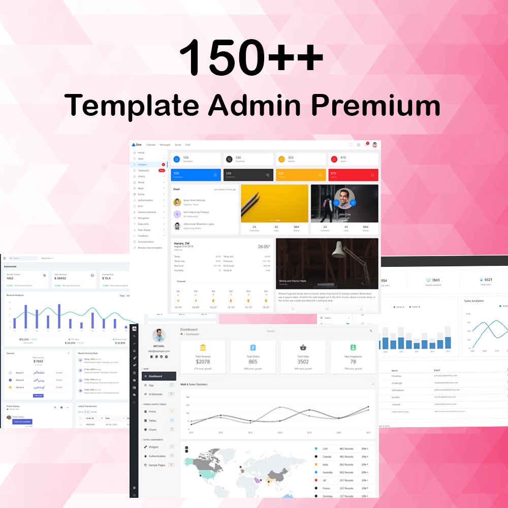 Jual 150++ Template Admin Premium | Shopee Indonesia