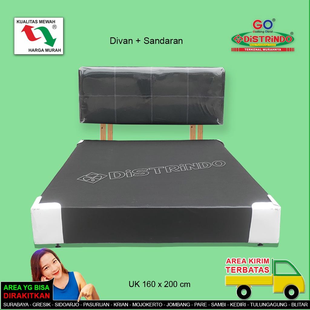Jual Divan Springbed / Divan dengan Sandaran Minimalis | Shopee Indonesia