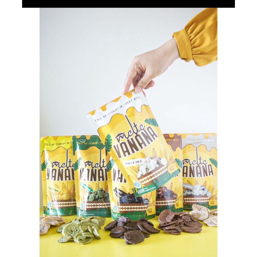 Jual MELTE VANANA KERIPIK PISANG LAPIS LUMER & BUBUK = 120gram | Shopee ...