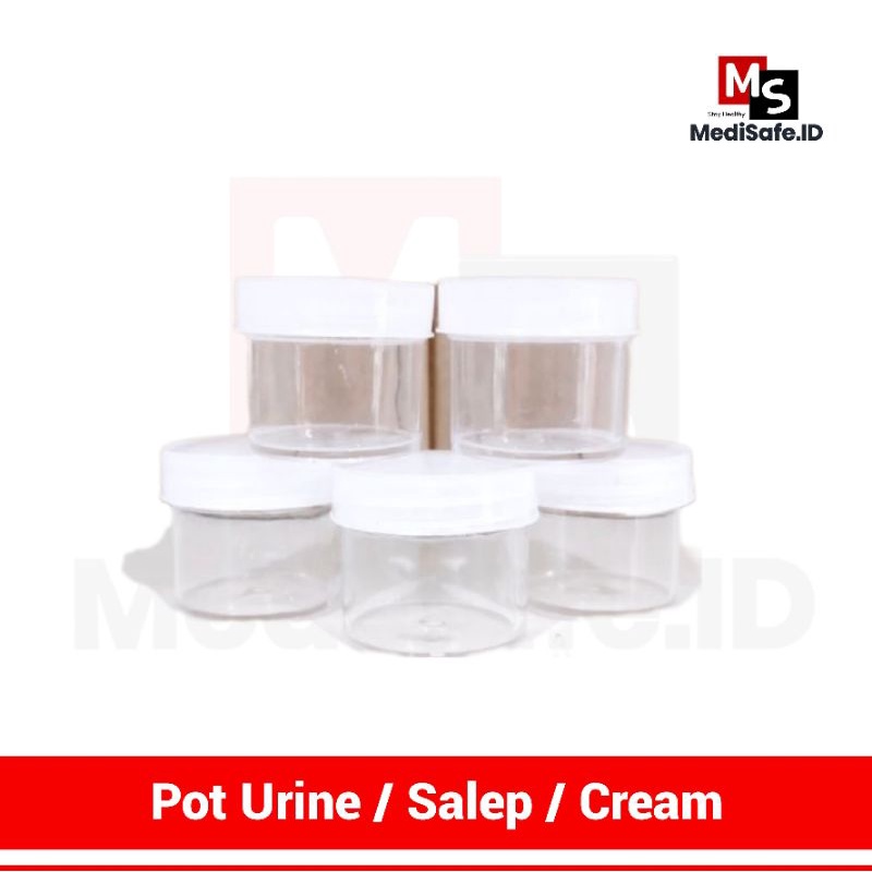 Jual Pot Salep Pot Cream Pot Urine Bening Ukuran 10/20 ml / Satuan ...