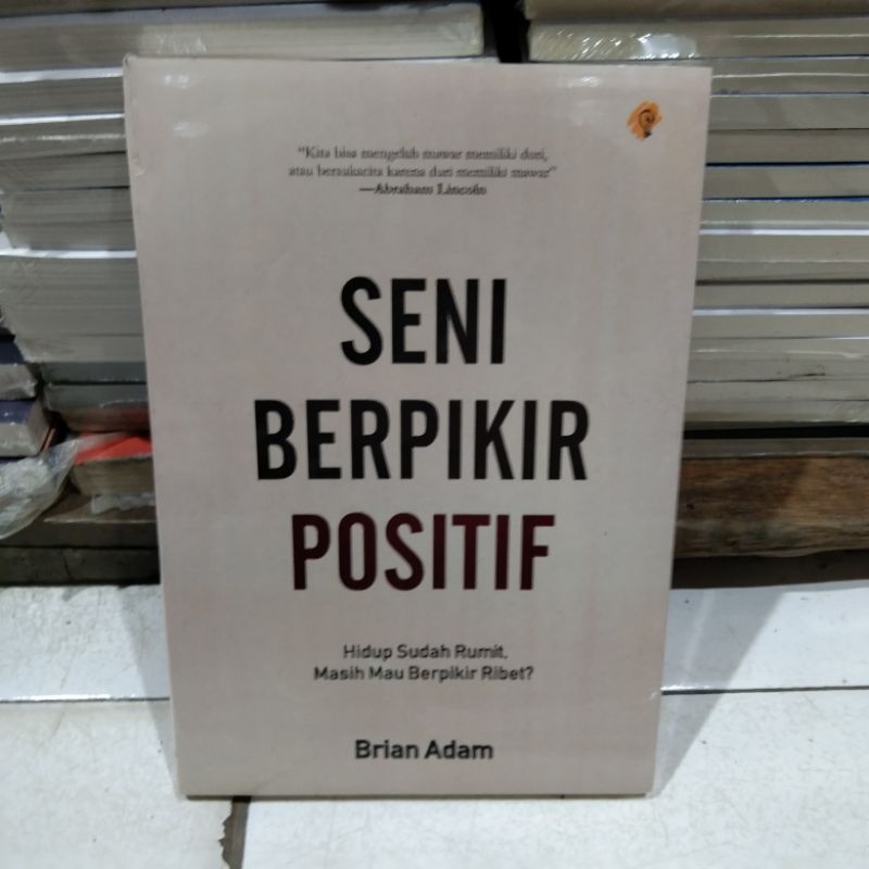 Jual BUKU SENI BERPIKIR POSITIF | Shopee Indonesia Jual BUKU SENI BERPIKIR POSITIF | Shopee Indonesia