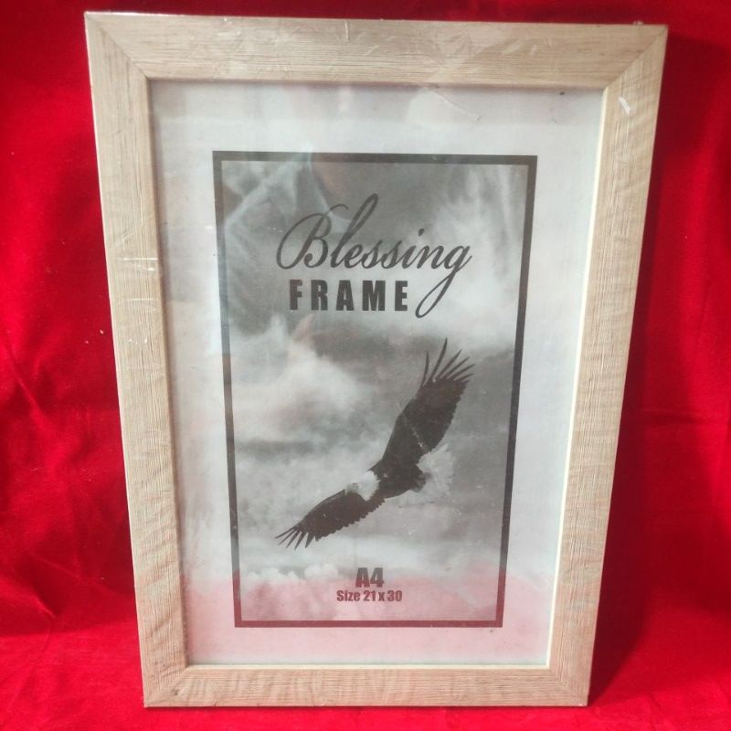 Jual Bingkai frame figura foto sertifikat Piagam A4 21x30 cm minimalis ...