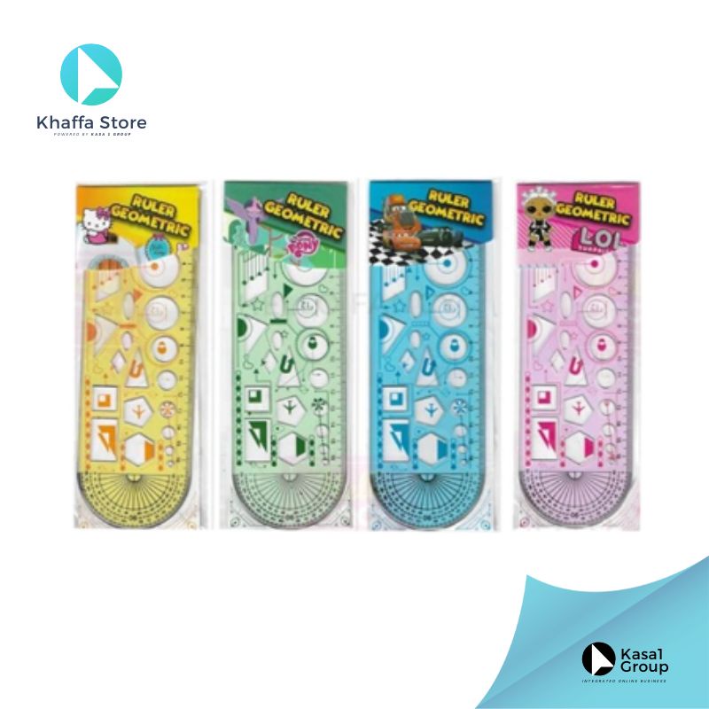 Jual Penggaris Geometri Matematika Set | Shopee Indonesia