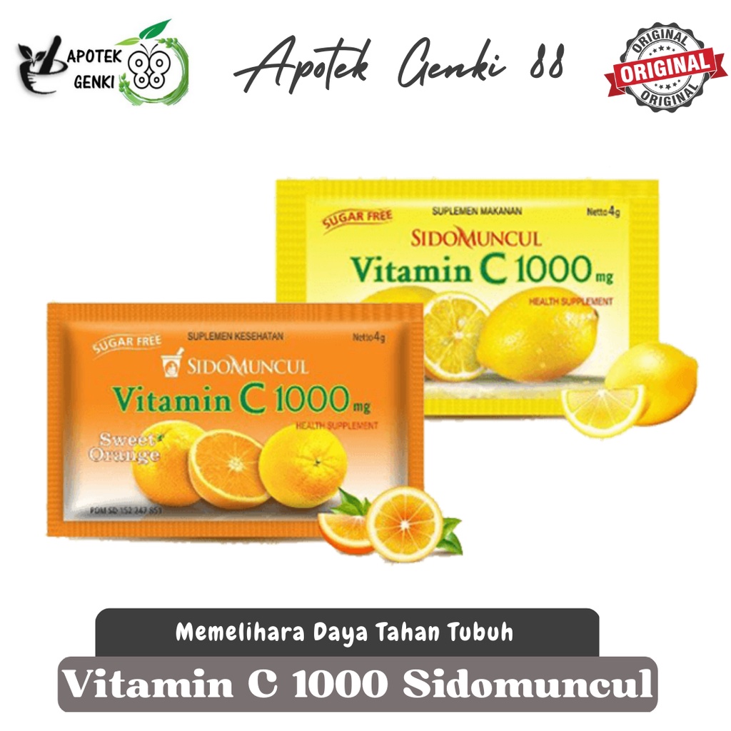 Jual Vitamin C 1000 Sachet | Shopee Indonesia