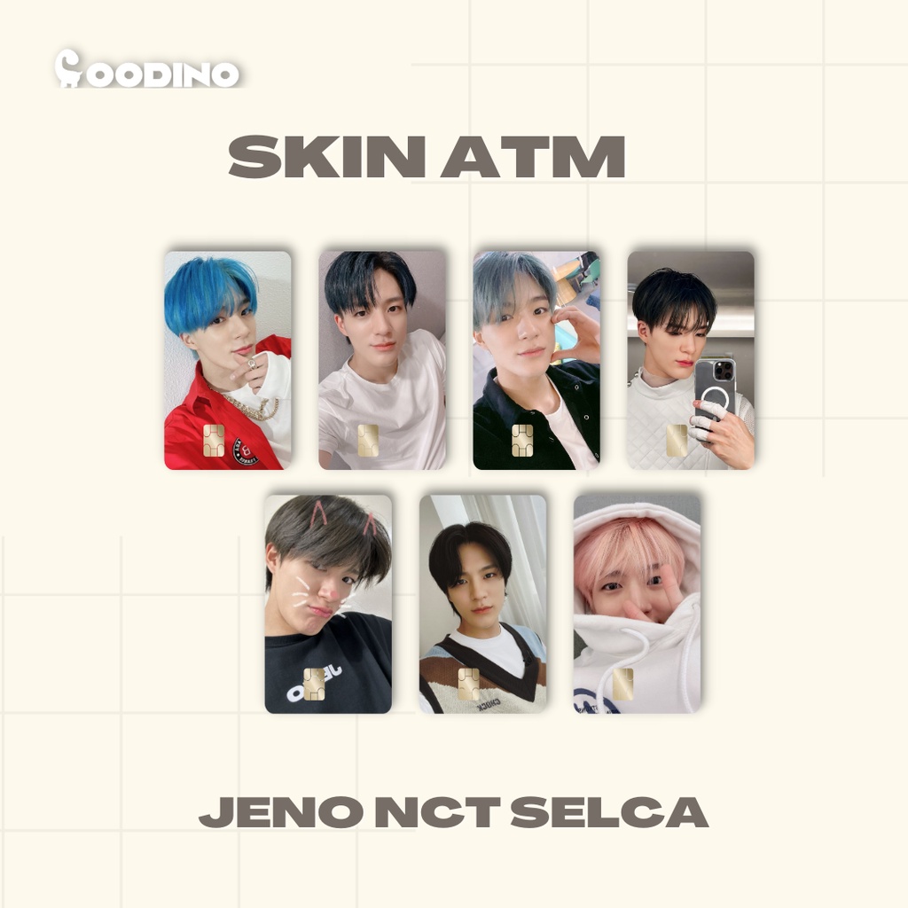 Jual SKIN CARD ATM JENO NCT DREAM SELCA | GARSKIN ATM | Shopee Indonesia