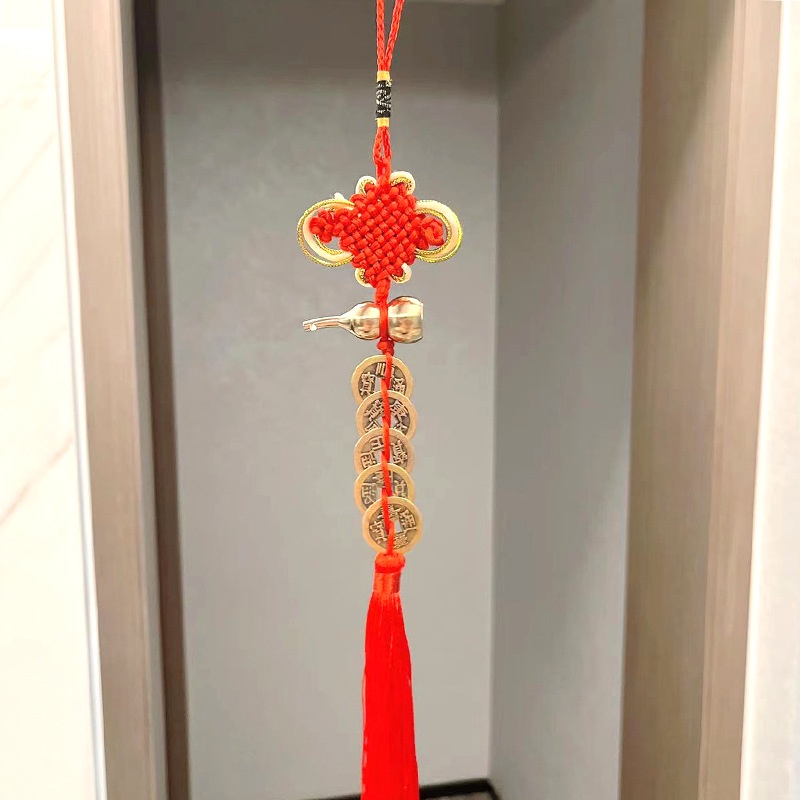 Jual Gantungan Knot Tasel Tassel Hiasan Imlek Koin Kuno Cina Holo ...