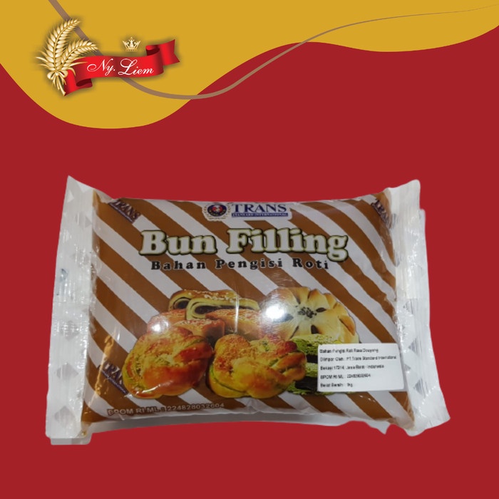 Jual TRANS Bun Filling / Pengisi Roti / Isi Moon Cake Douyong 1 kg ...
