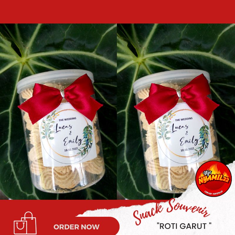 Jual Snack Souvenir/ Roti Garut/ Kue Sagu/ Souvenir Pernikahan/Souvenir ...