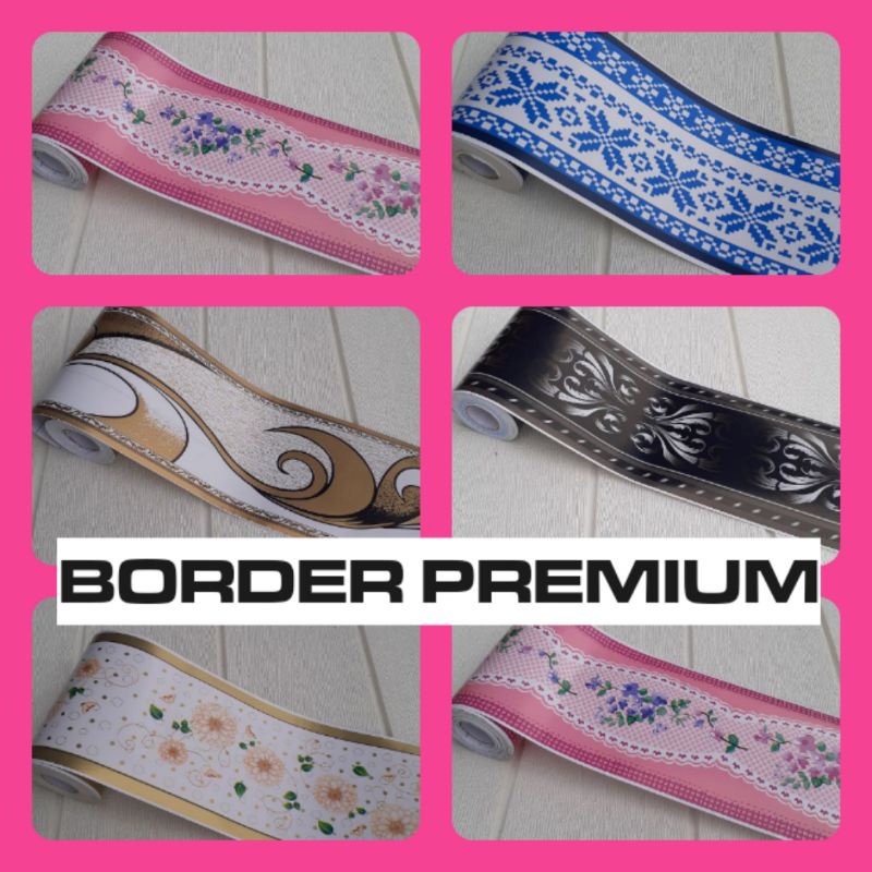 Jual M2M WALLPAPER List Border Stiker 10cm x 10m List Wallpaper ...