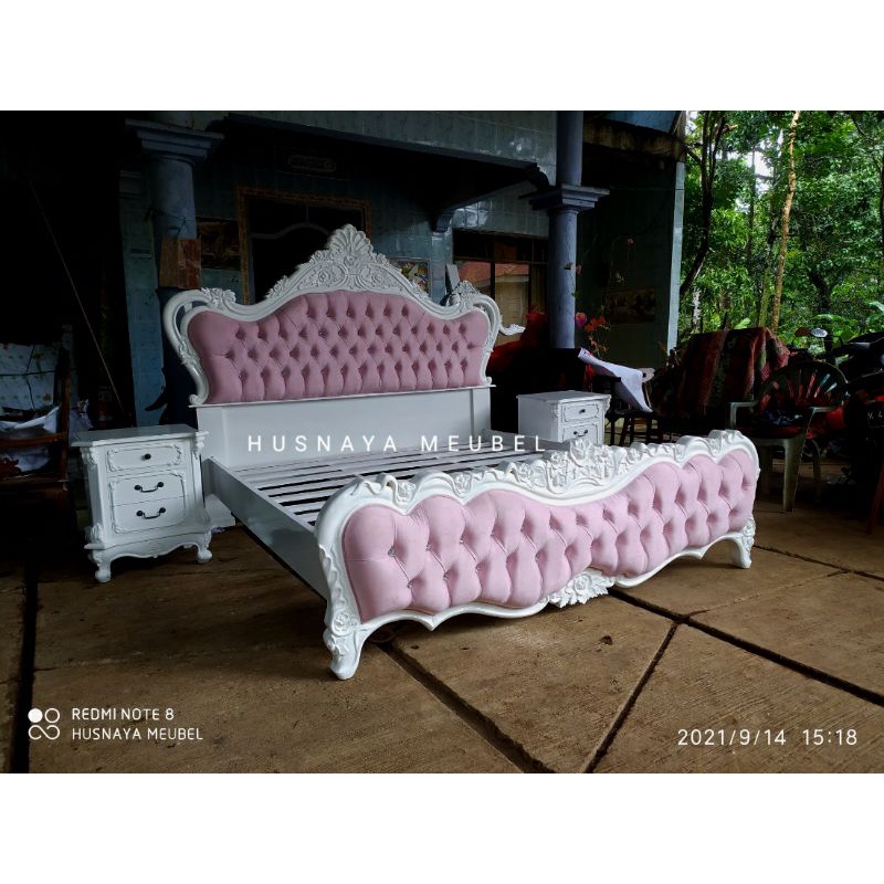 Jual SOFT BED DIVAN UKIR MEWAH UK 180x200 / DIPAN UKIR JOG EMPUK MEWAH ...