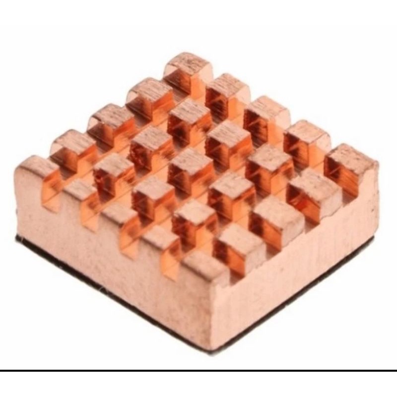 Jual 1pcs copper heatsink tembaga murni pendingin Raspberry pi 1 2 3 4 ...