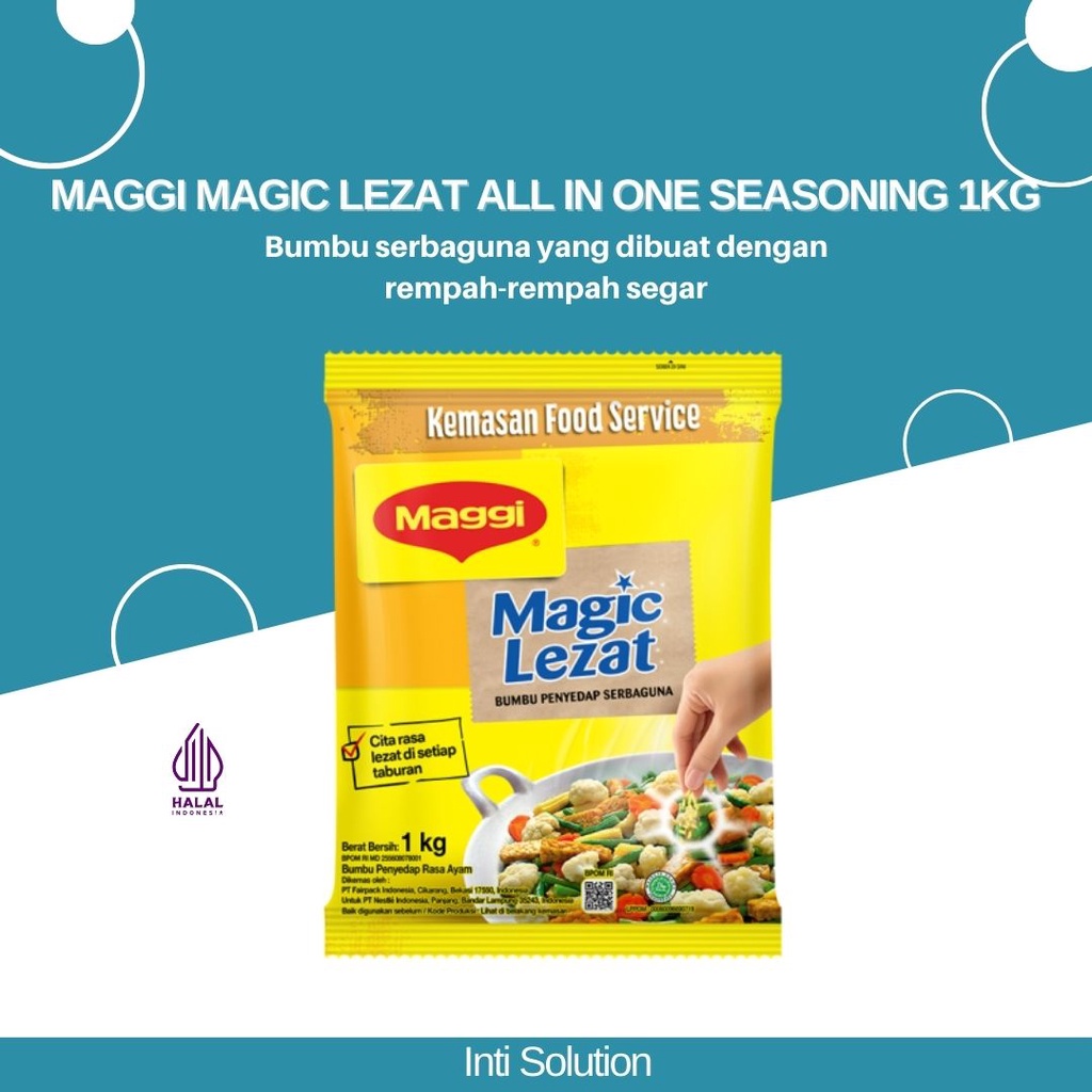 Jual MAGGI Magic Lezat 1 kg / Bumbu Masak Penyedap ORIGINAL | Shopee ...