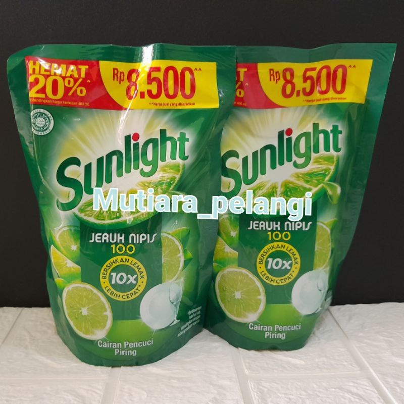 Jual Sunlight sabun cuci piring 370ml | Shopee Indonesia
