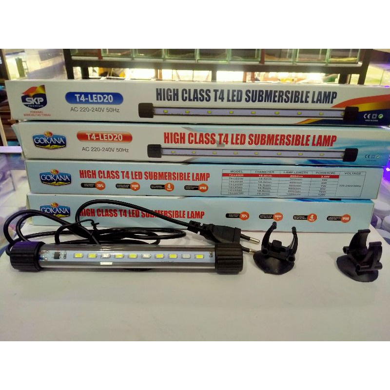 Jual Lampu LED Aquarium Aquascape SKP GOKANA 20cm / Lampu Celup ...