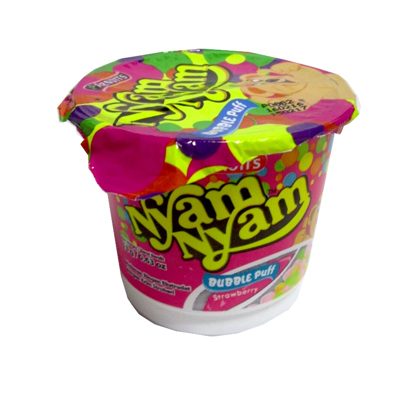 Jual Nyam Nyam Rice Crispy Strawbery 18Gr | Shopee Indonesia