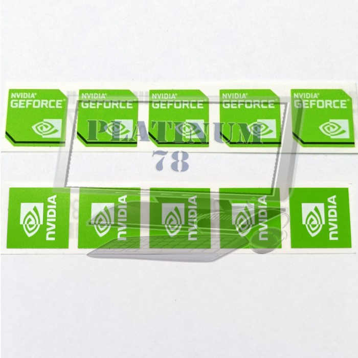 Jual Skin Sticker Stiker Logo Nvidia Original | Shopee Indonesia