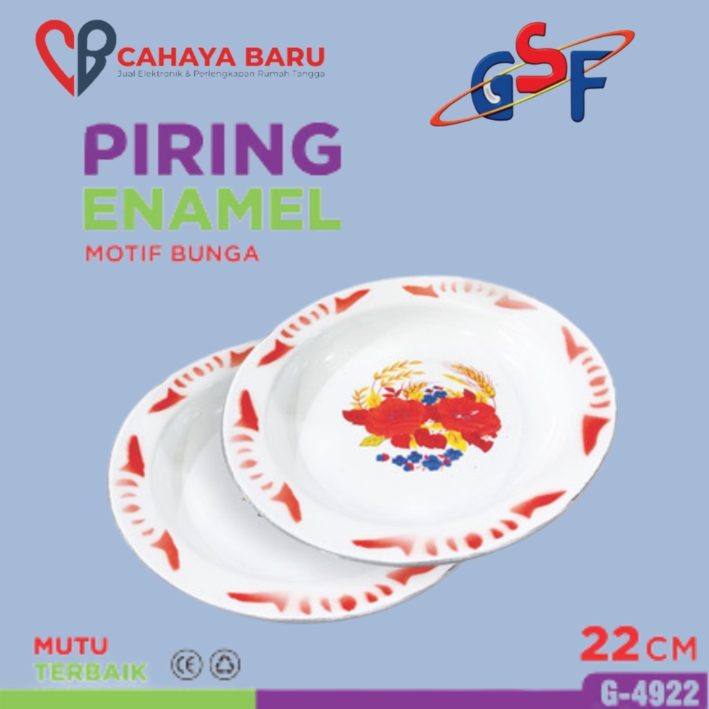 Jual GSF PIRING ENAMEL 4922 | Shopee Indonesia
