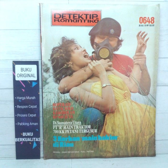 Jual Majalah Detektip Romantika 0648 30 Juli 1979 | Shopee Indonesia