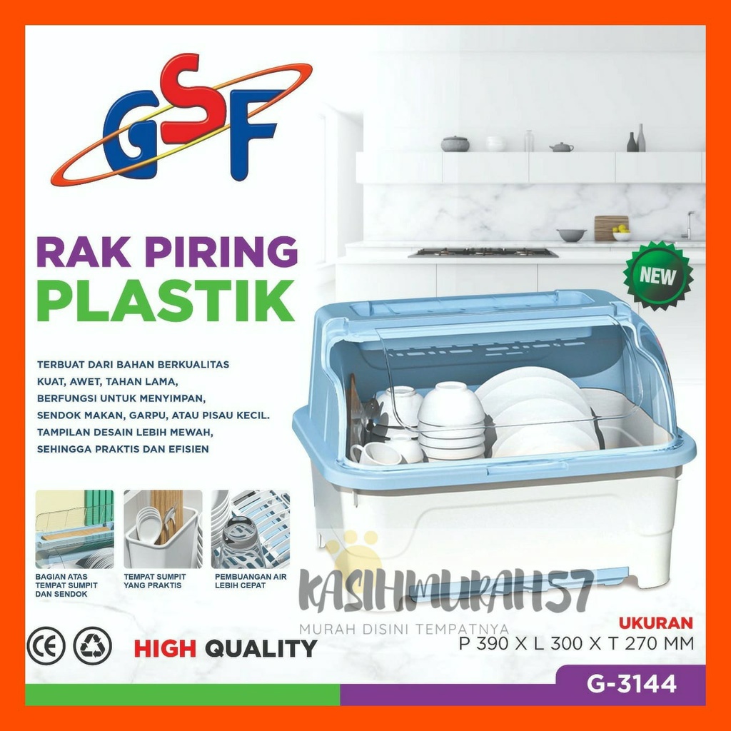Jual RAK PIRING PLASTIK GSF G-3144 / RAK PIRING PLASTIK GSF 3144 / RAK ...