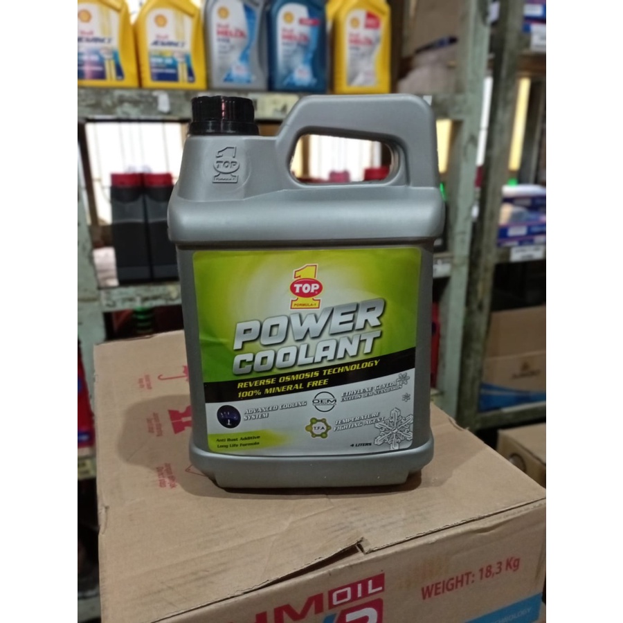Jual AIR RADIATOR TOP 1 COOLANT 4L | Shopee Indonesia