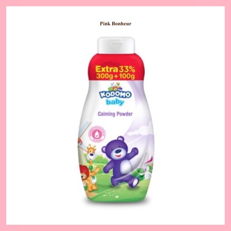Jual Kodomo Baby Powder Bedak Bayi Violet Botol 300+100GR Original ...