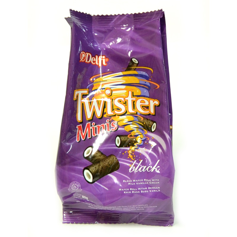 Jual Twister Wafer Minis Black 70Gr | Shopee Indonesia