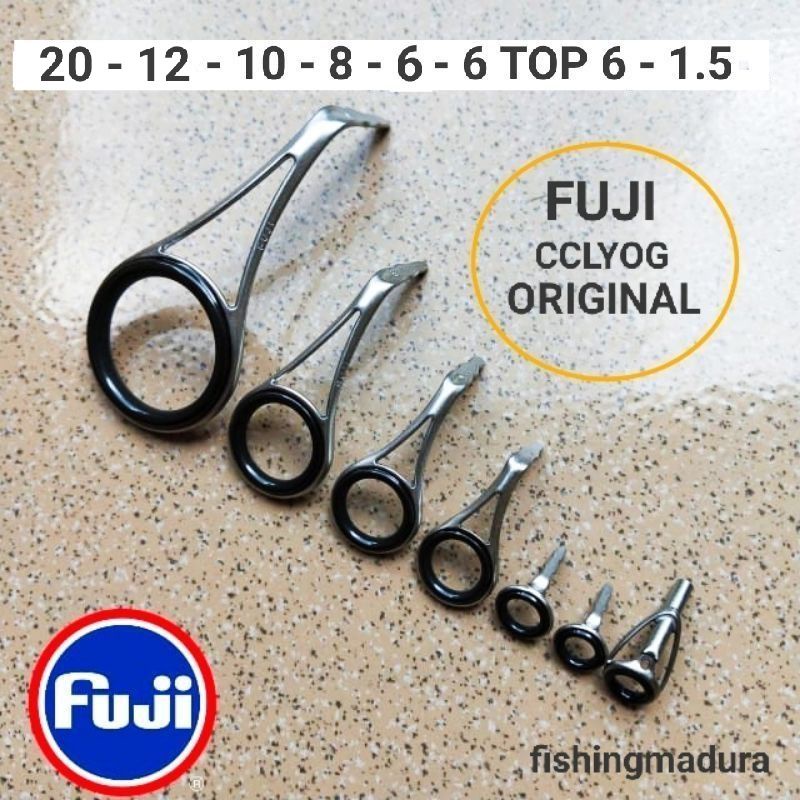 Jual RING GUIDE FUJI OXIDE SPINNING & BC FREAM TITANIUM | Shopee Indonesia